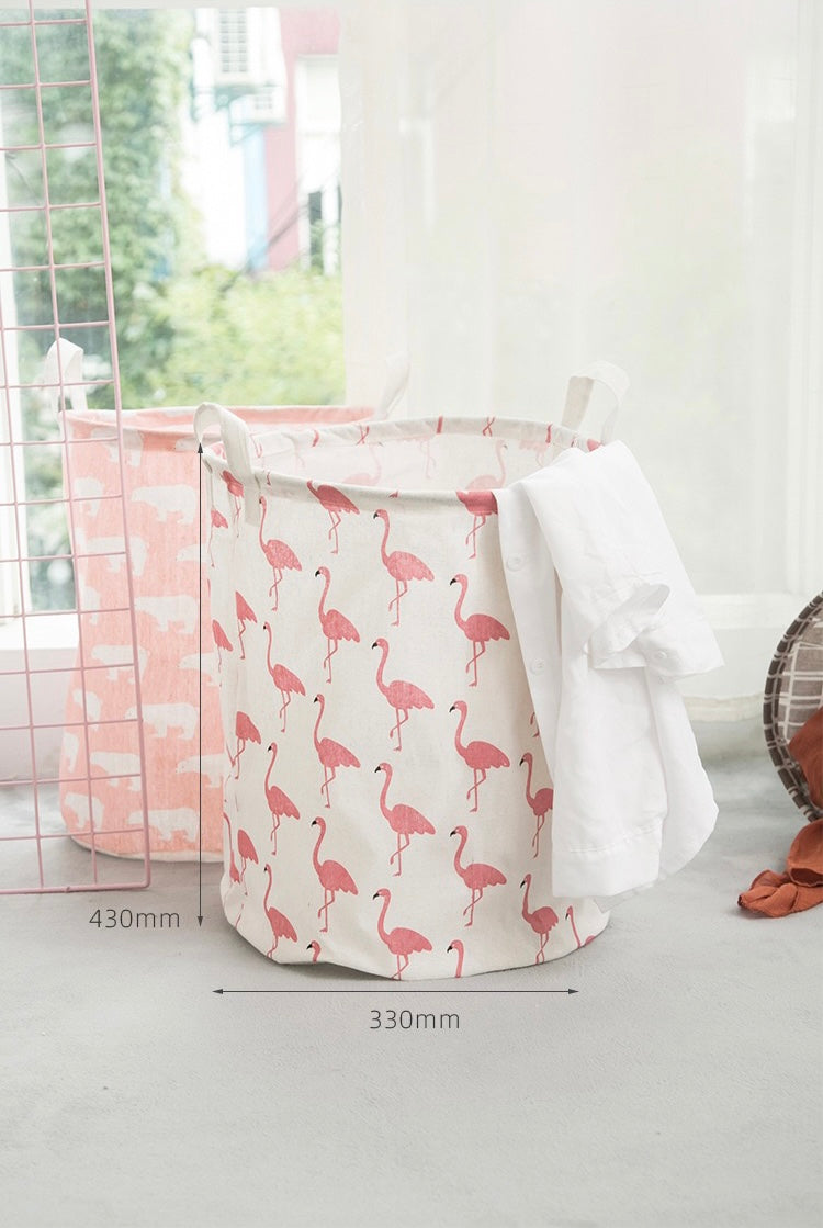 Pink Bear Laundry Basket | Laundry Baskets Singapore | LuluHome SG ...